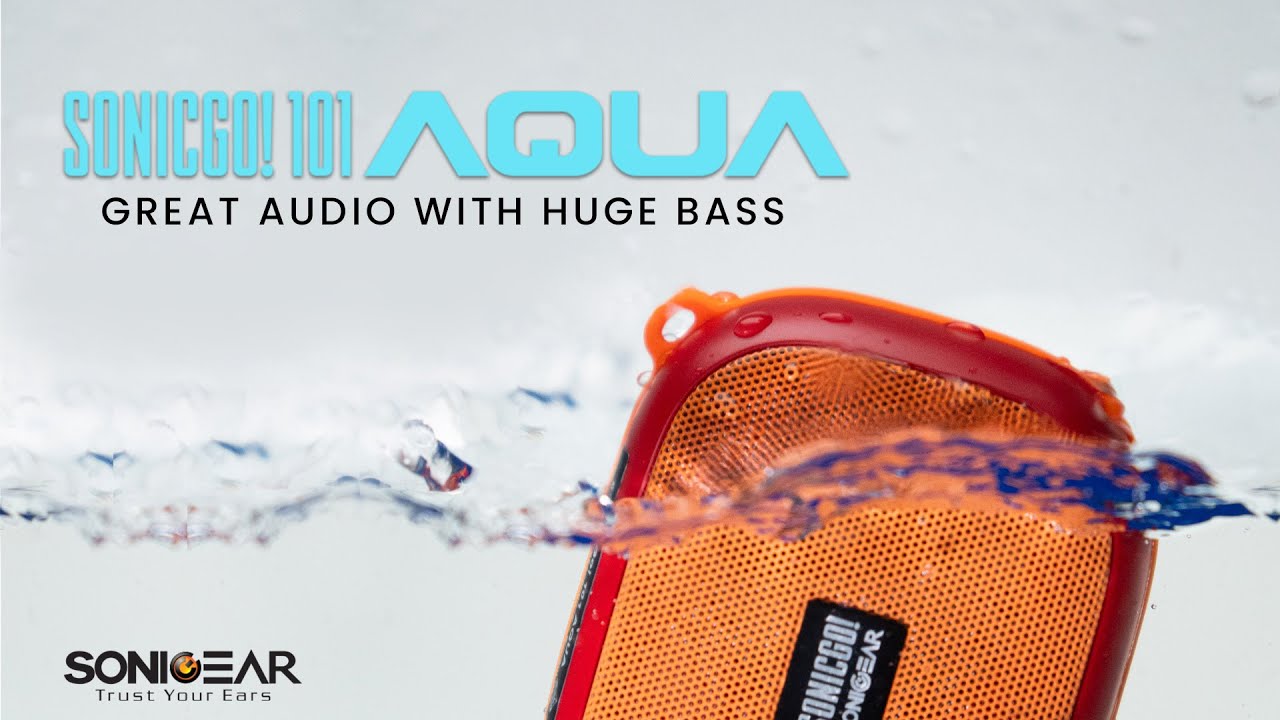 SonicGear SonicGo! 101 Aqua Bluetooth Portable Speaker | Shopee Malaysia