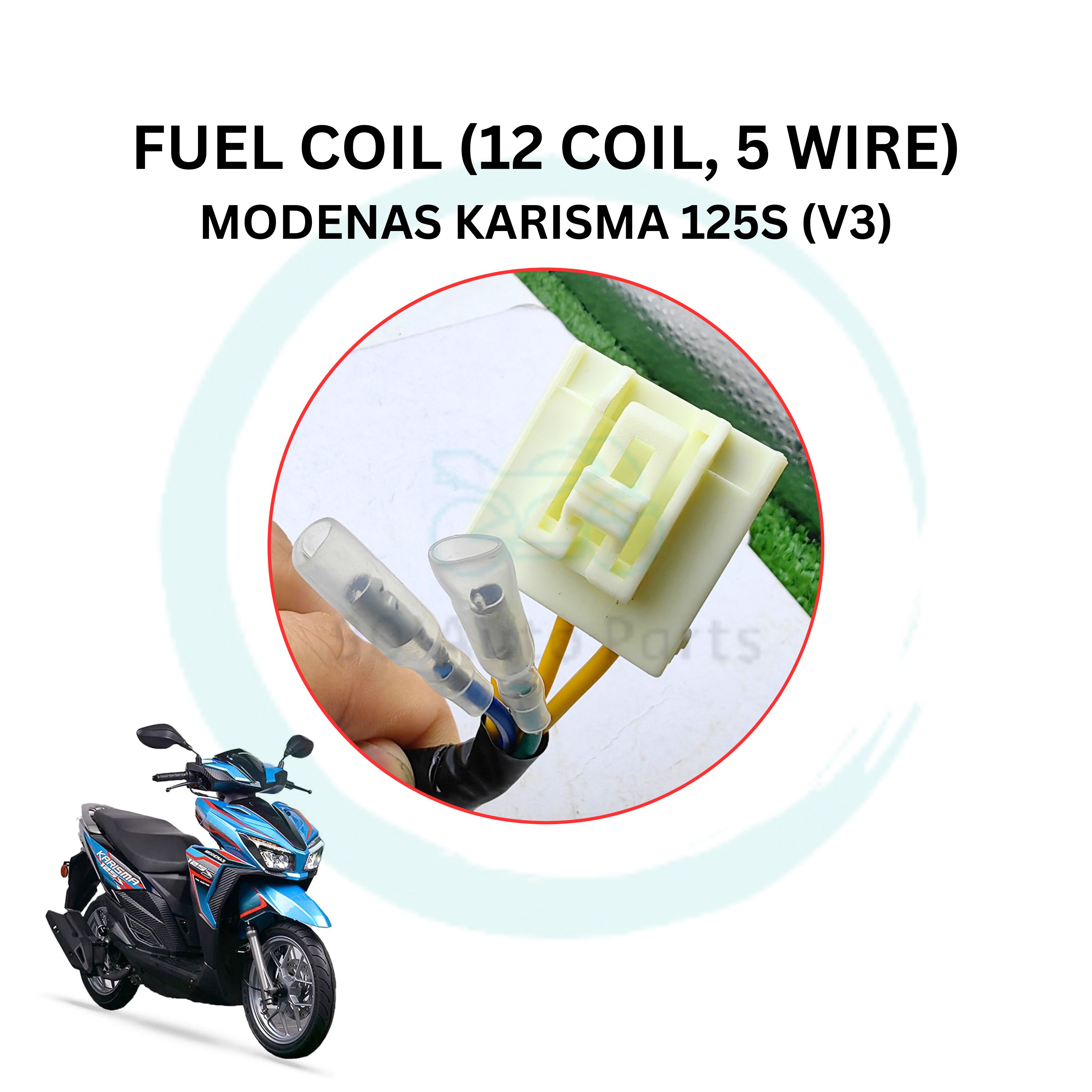 MOTOR MODENAS KARISMA 125S V3 KARISMA 125 S V3 FUEL COIL FIELD COIL ...