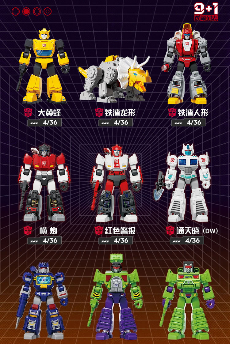 Bruco / Blokees Transformers Transformers Blind Box - Galaxy Version ...