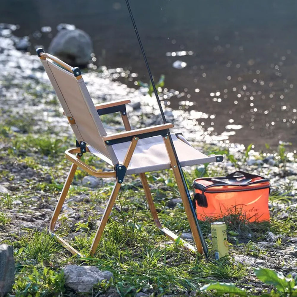 UtanKing™ Foldable Kermit Chair Camping Outdoor Beach Hiking Armrest ...