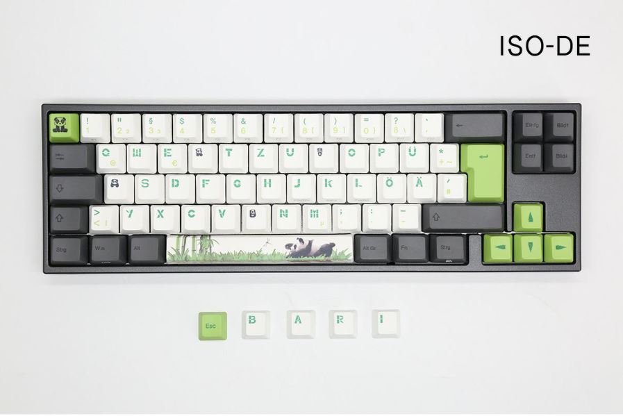 Ducky Varmilo Miya PRO Panda V2 Mechanical Keyboard - Cherry Mx ...