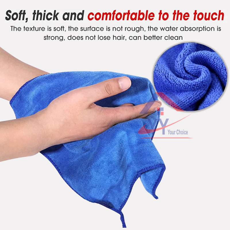 30cm*30cm/40cm*40cm Microfiber Rag/Multipurpose Microfiber Absorbent ...