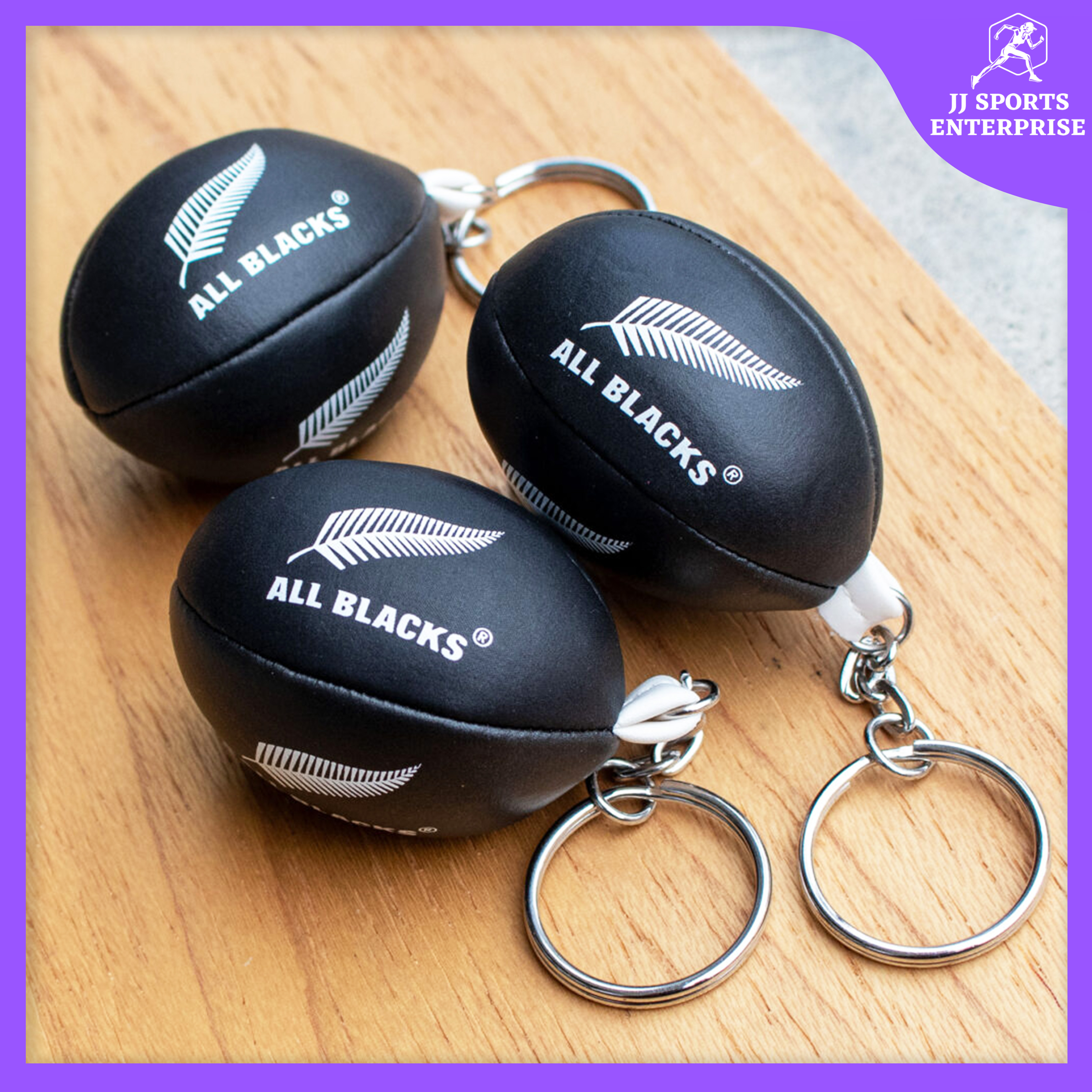 Gilbert All Black Official Keyring Rugby Souvenir Key Ring Keychain ...