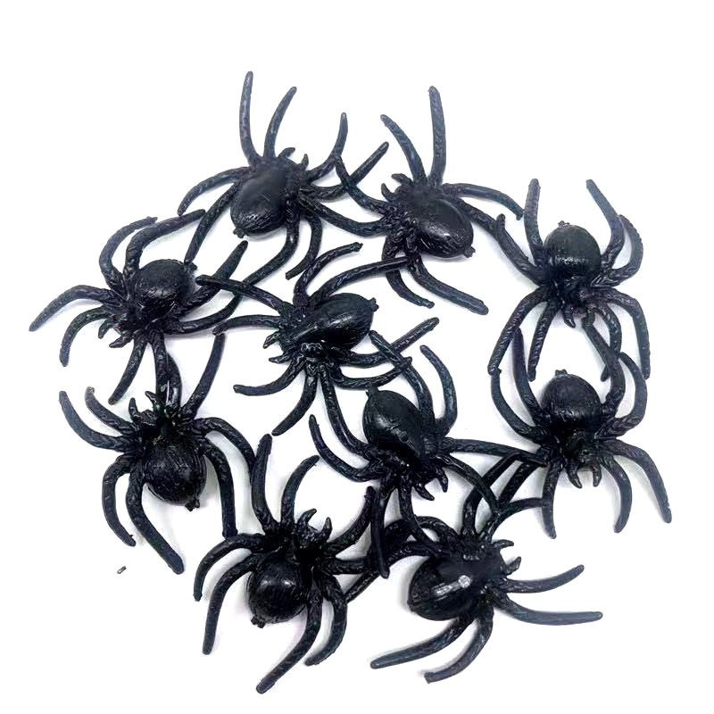Fake Spider Toy Prank Funny April Fool Rubber Lifelike Little Spider ...