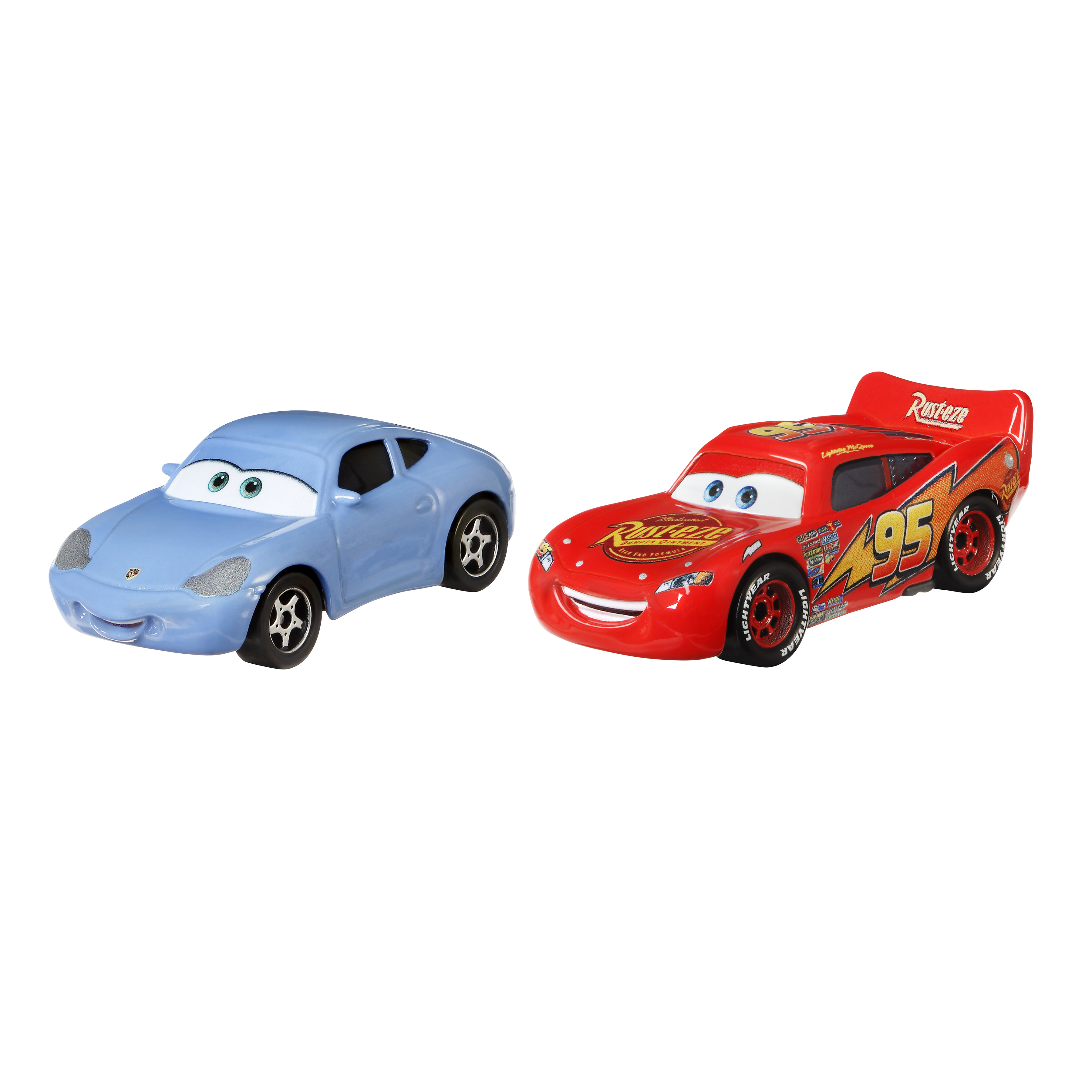 Disney And Pixar Cars 3 2-Pack, 1:55 Scale Fan Favorite Die-Cast ...