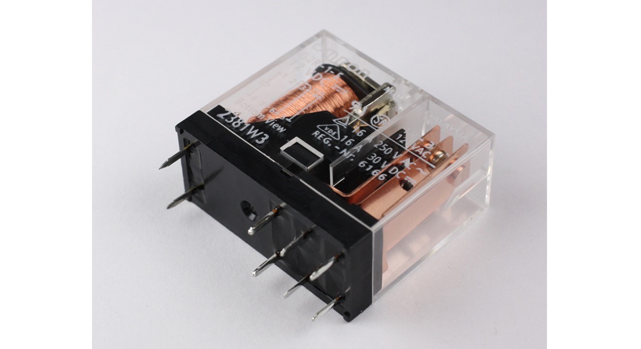 OMRON Security Burglar Alarm 12V DC Relay 1 Pole NO / NC 5 Pin ...