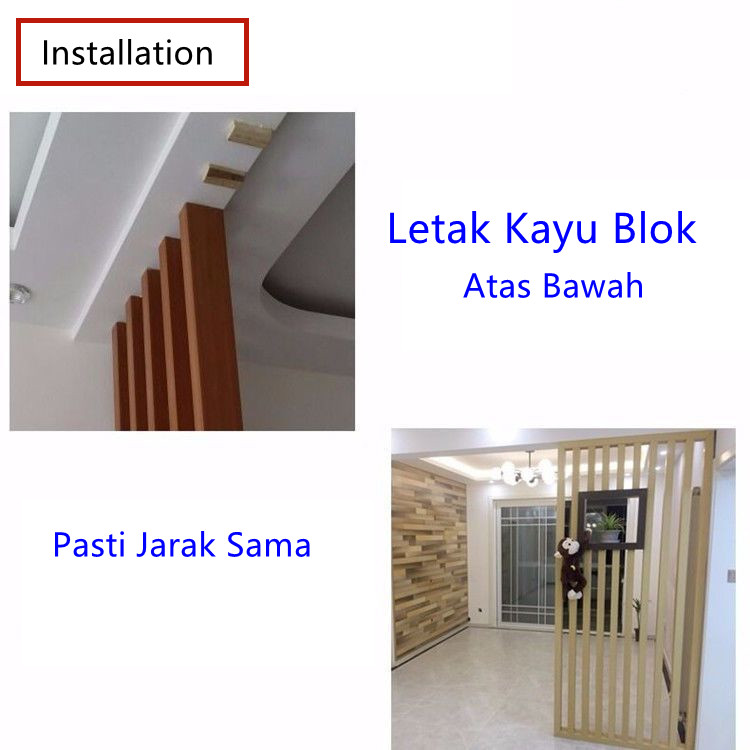 Bulk 8pcs WPC Column Divider Tube Corner L Wall Flutted Vinyl Floor ...