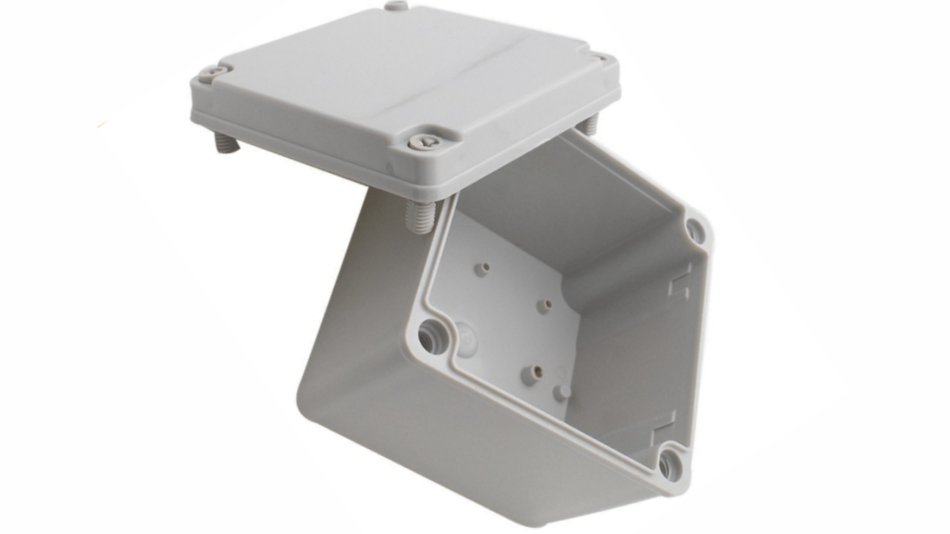 Outdoor Weatherproof PVC Enclosure Box 4 x 4 Inch 4'' X 4'' X 2 ...