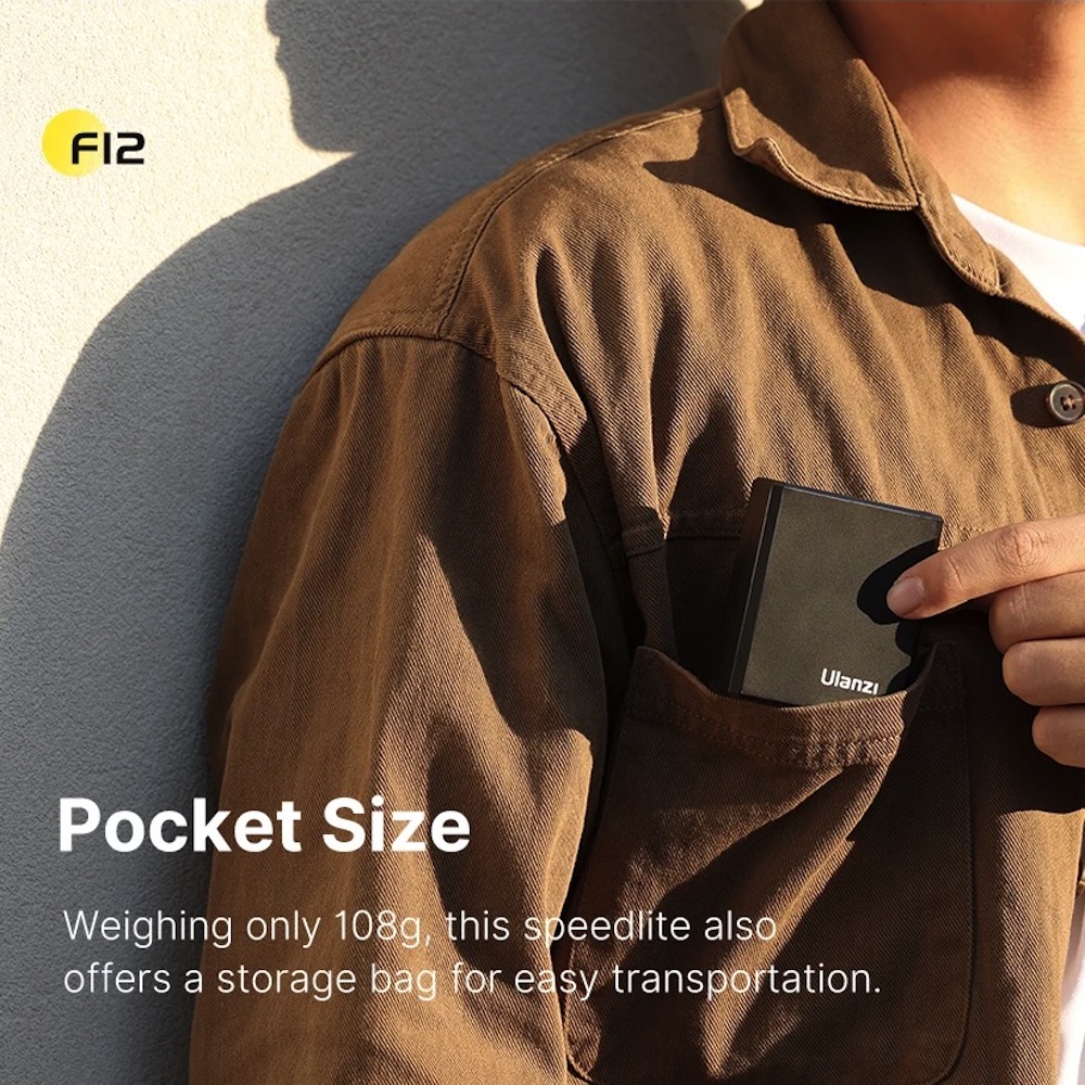 Ulanzi F12 Speedlite Mini Flash Light for Camera | Shopee Malaysia