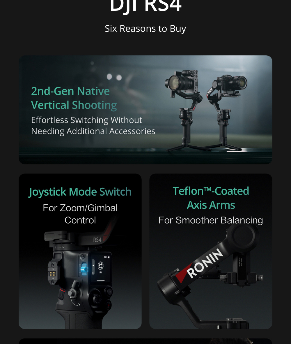 (READY STOCK) - DJI RS 4 PRO | RS4 PRO - Gimbal Stabilizer | 2nd-Gen ...