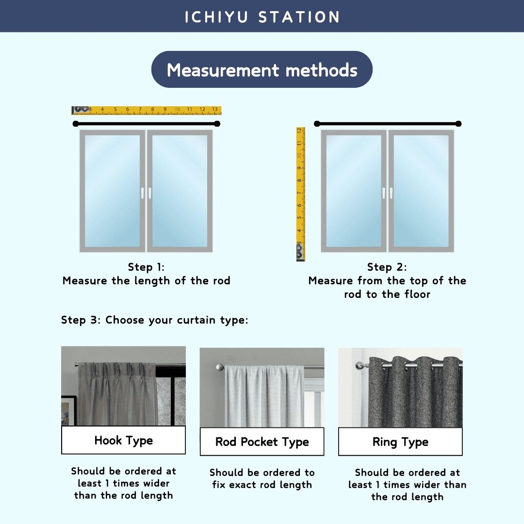 Langsir Cangkuk Eyelet Tingkap Tirai Bilik Semi Blackout Door Curtain ...