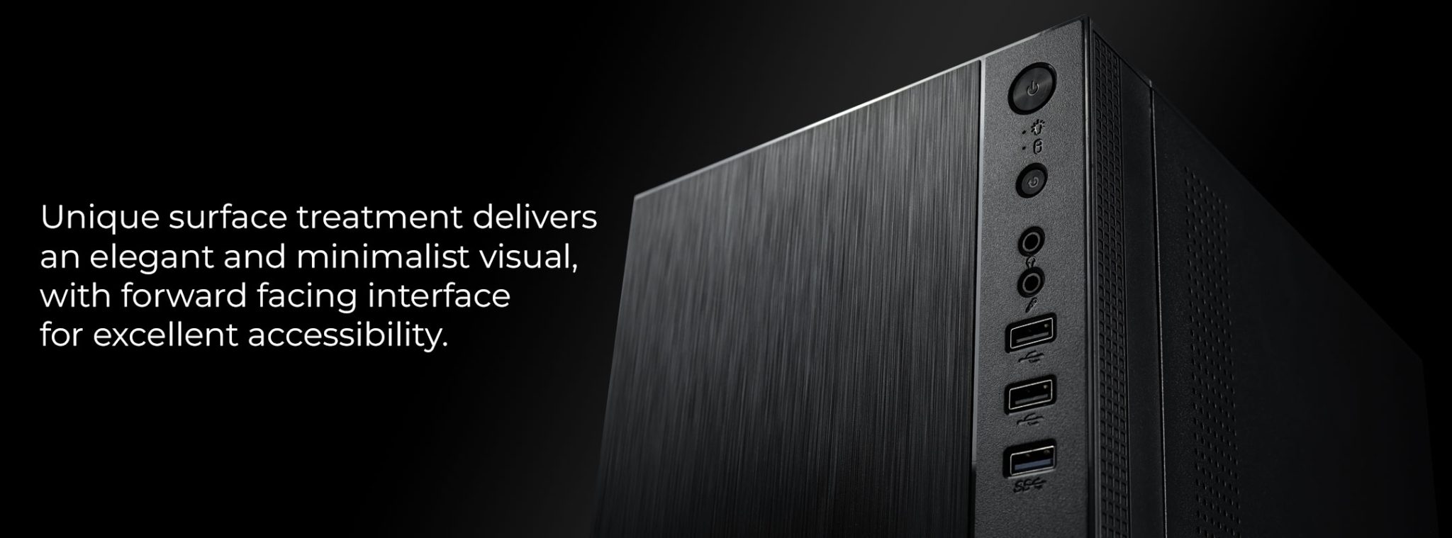 SLEVCASE A-Touch Micro ATX (mATX) PC Casing | Pre-Installed 380W Power ...