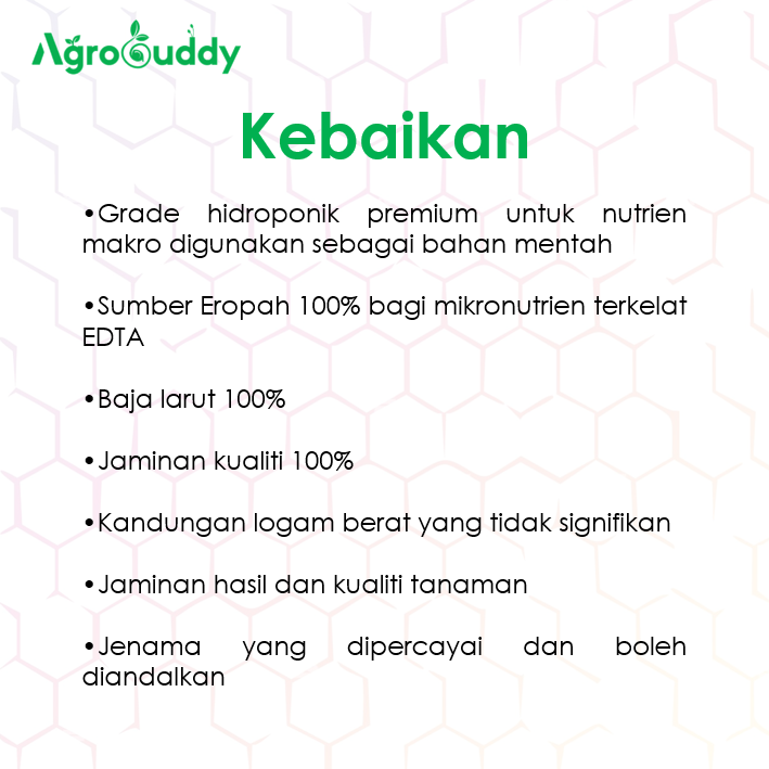 [25KG A & 25KG B] AgroBuddy x Ag-Tech Premium Baja Fertigasi Set AB ...