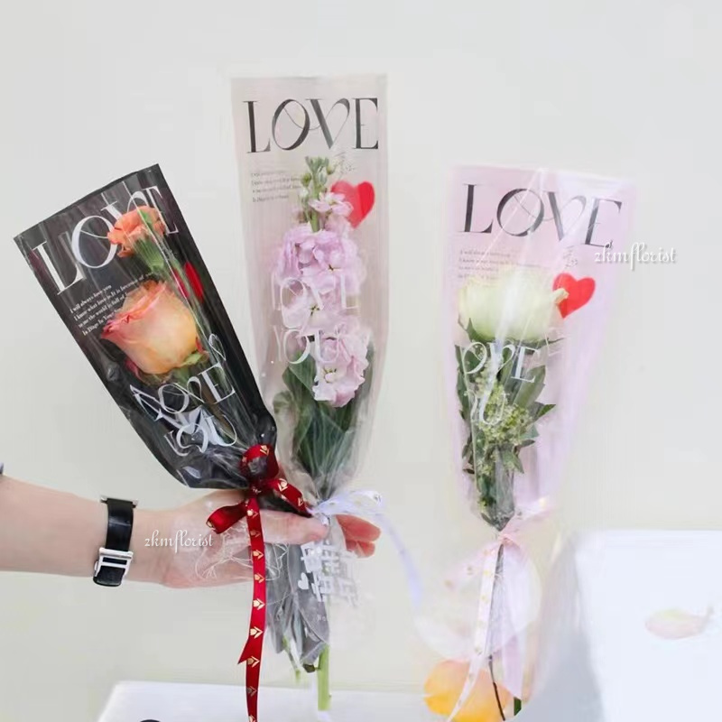 (20PCS) SINGLE A DESIGN Flower Wrapping Paper Flower Paper Wrapping ...