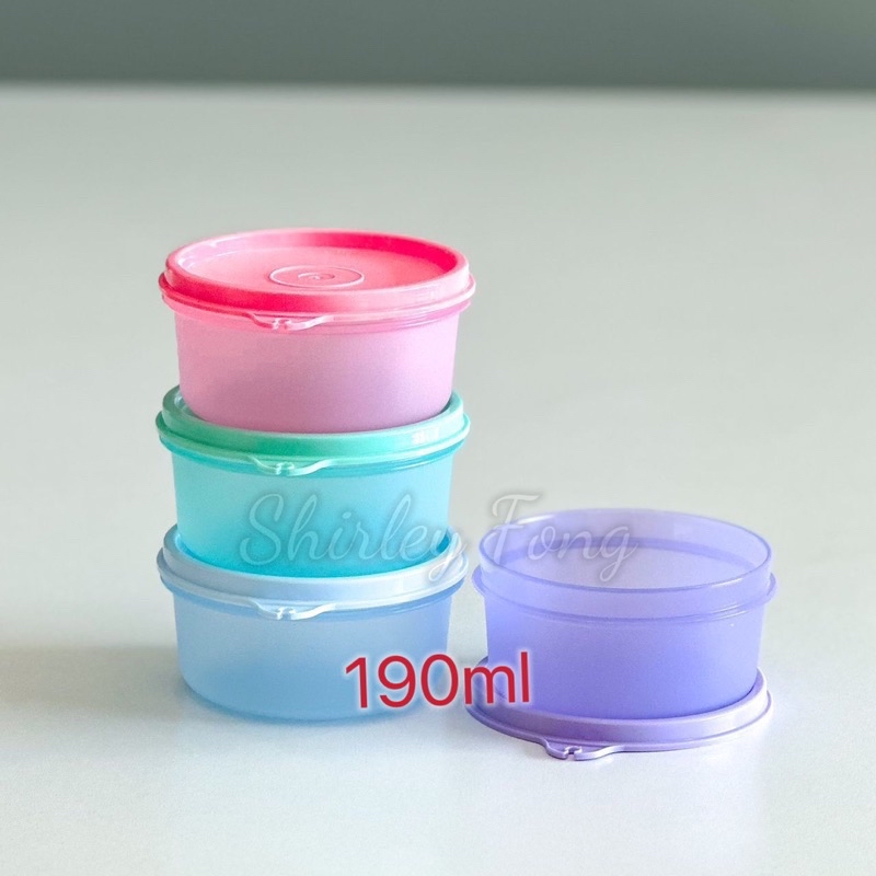 Tupperware Mini Bowls 190 ml / Small Saver 200ml / 230ml / Mini Square ...