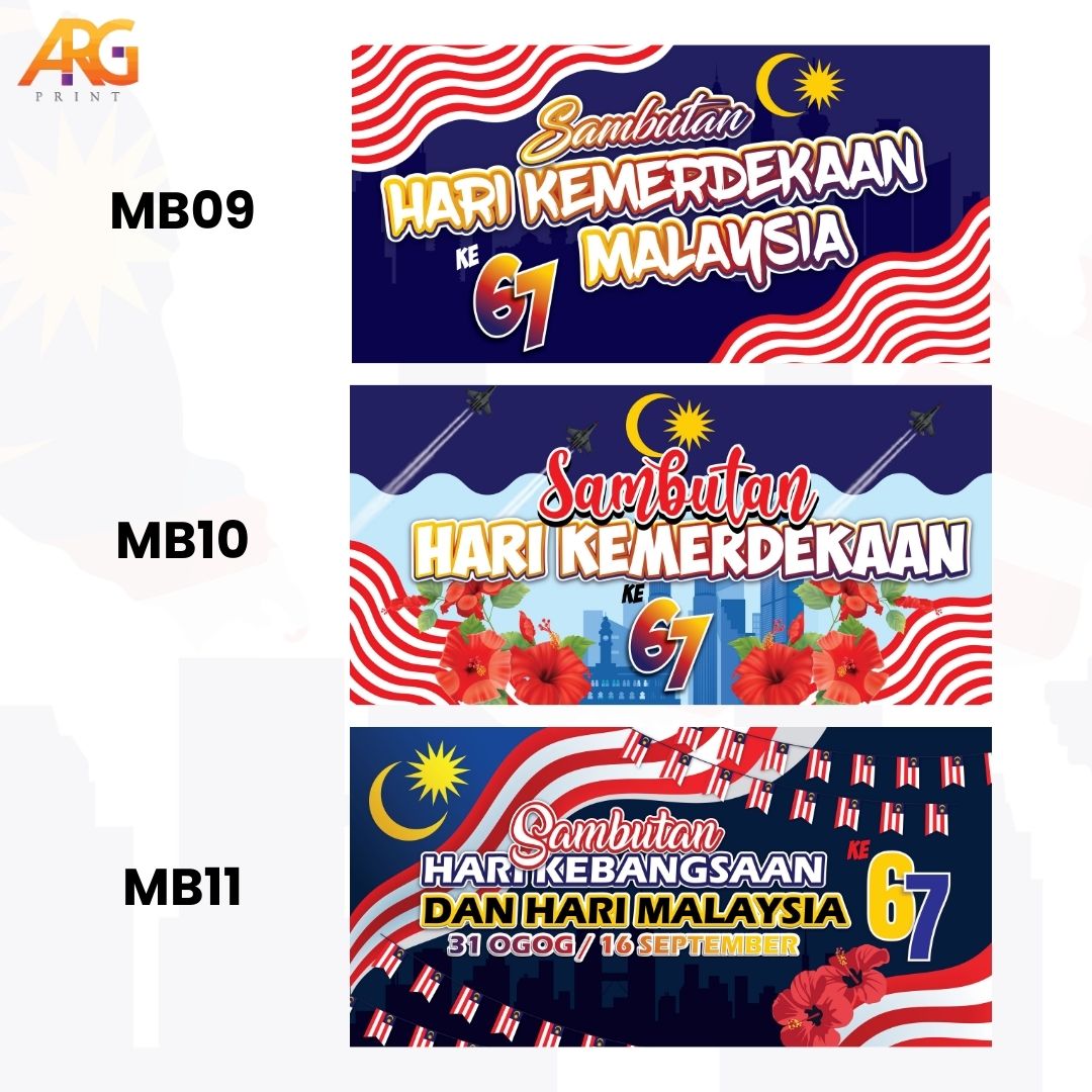 Banner Bunting Merdeka 2024 Full Printing Props Patriotik Malaysia ...