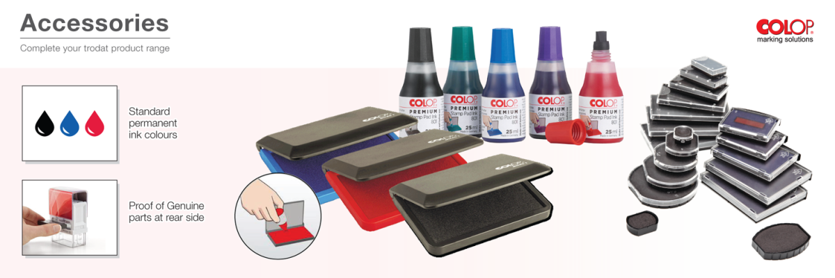 Colop Rubber Stamp Pad Micro 1 , Micro 2 , Micro 3, Colop Micro Pad ...