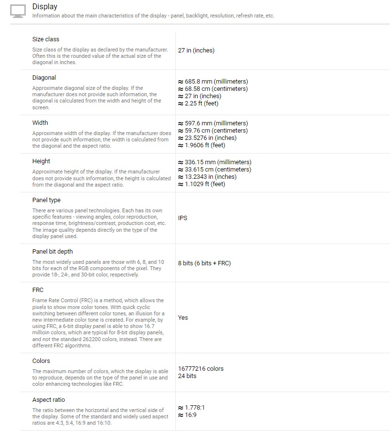 AOPEN Acer 27CL1 EBI 27" IPS 100HZ Full HD Monitor HD MI VGA FreeSync (UM.HC1SM.E01) | Shopee ...