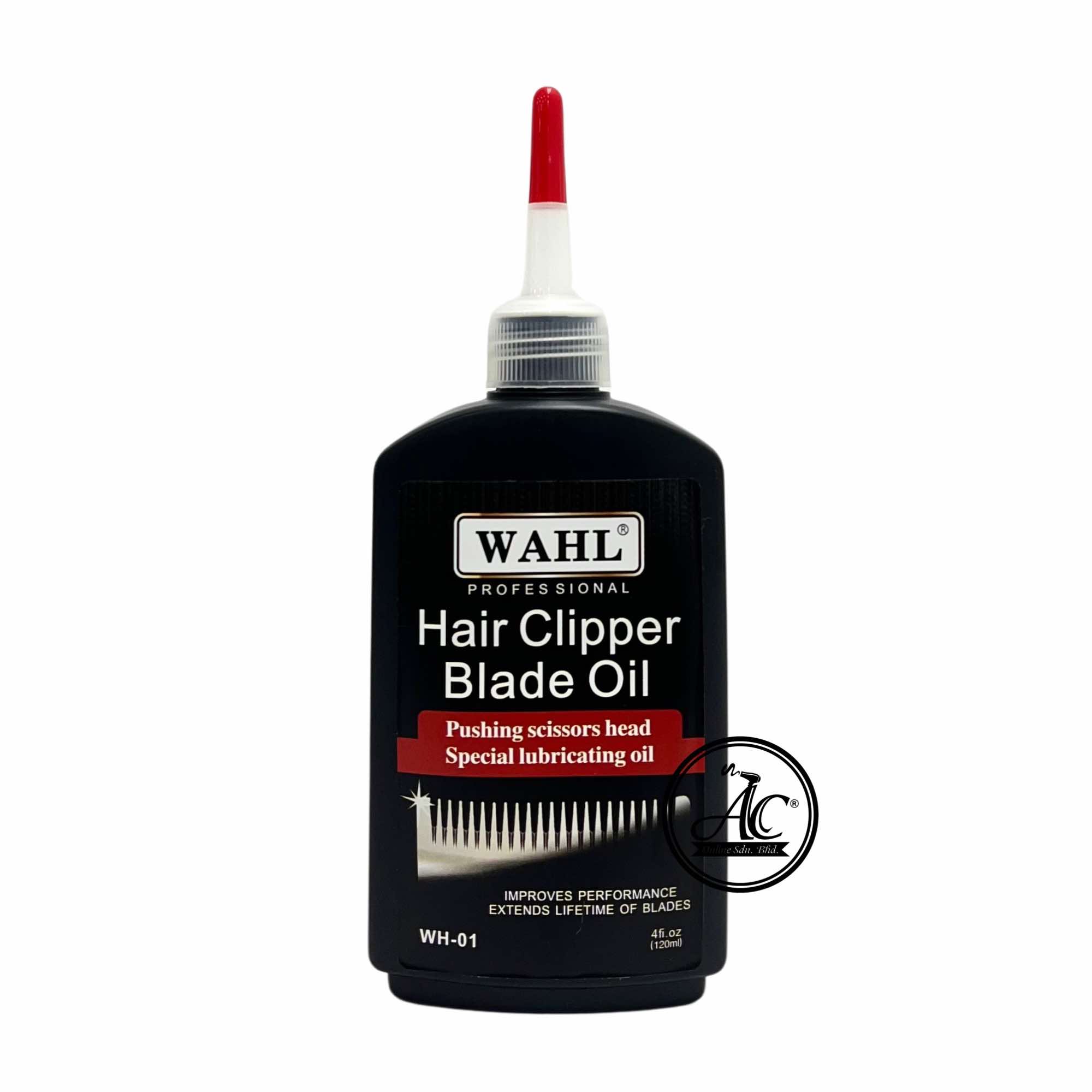 WAHL Hair Clipper Blade Oil 120ml Lubricant For Hair Clipper Blade ...