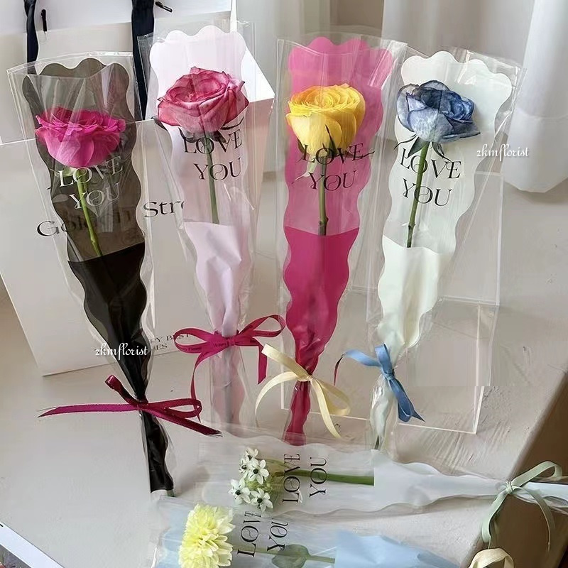 (50PCS) SINGLE K DESIGN Flower Wrapping Paper Flower Paper Wrapping ...