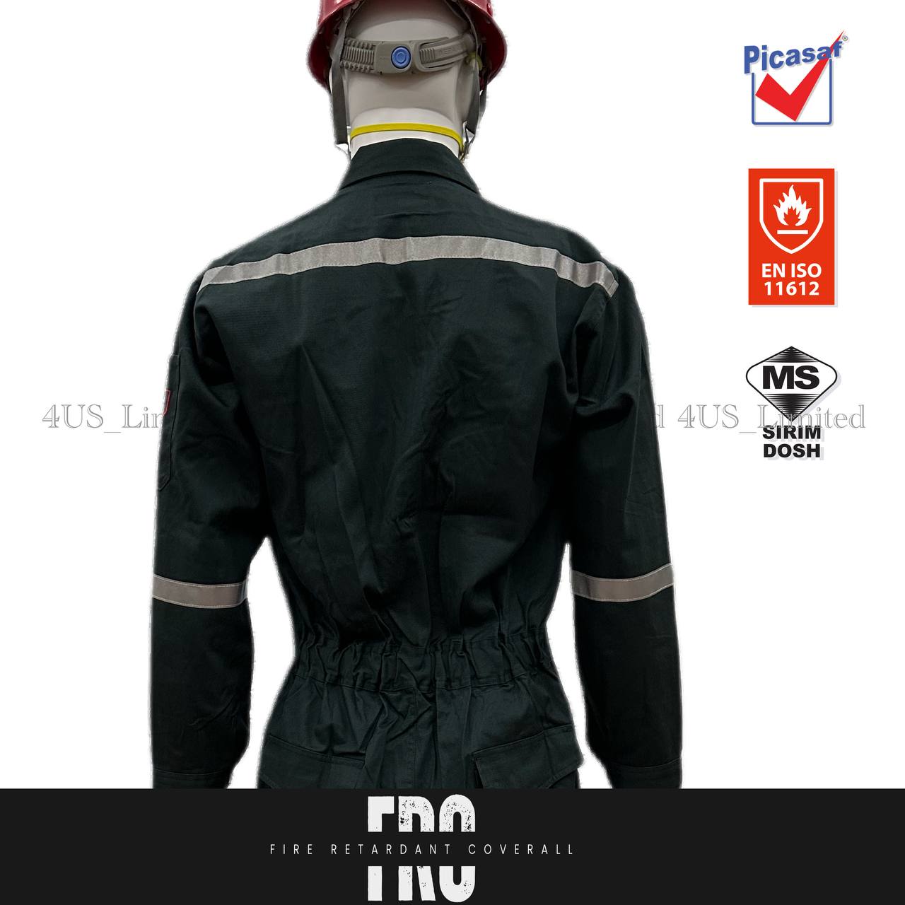PICASAFE FIRE RETARDANT COVERALL FRC (SIRIM) -PPE SAFETY COVERALL(FRC ...