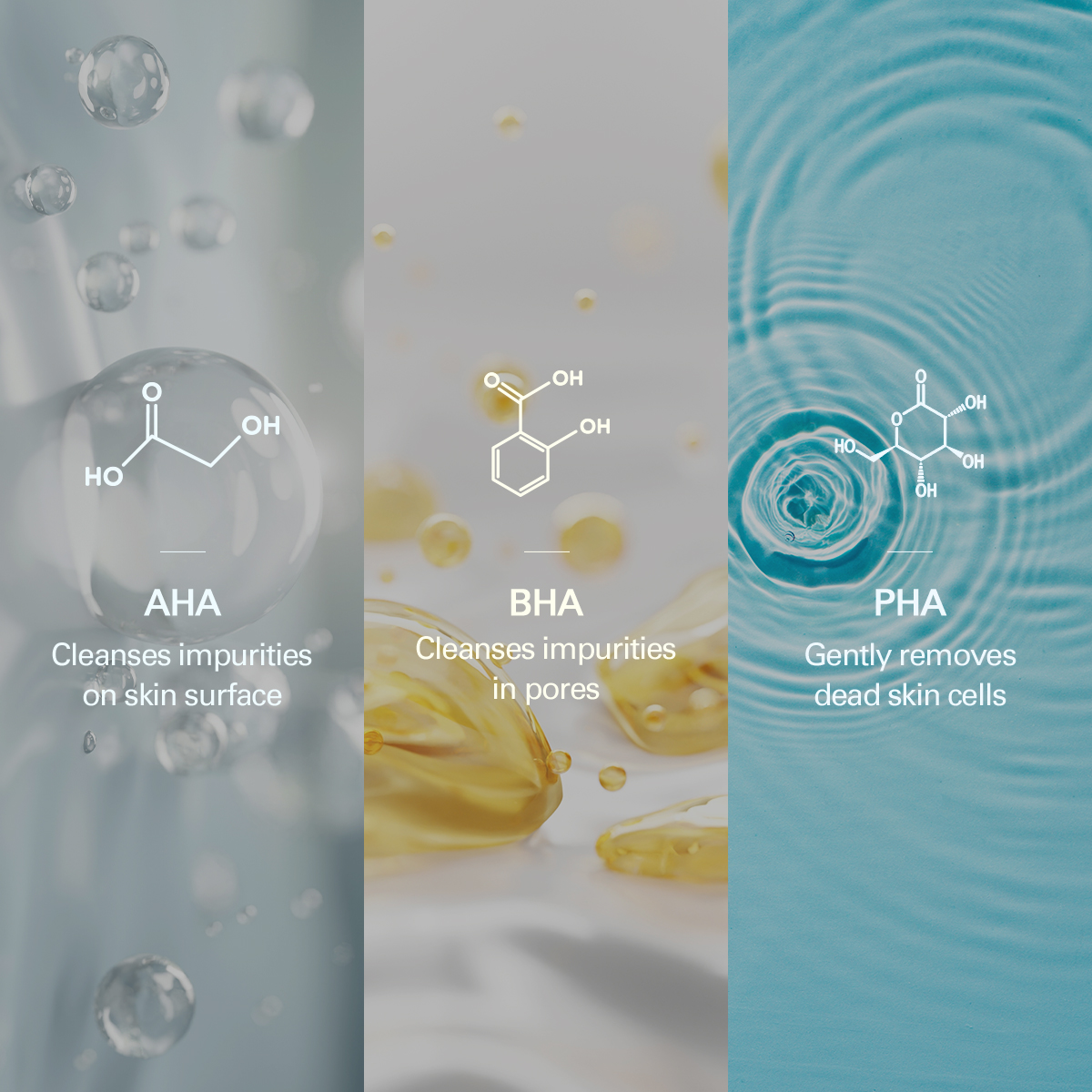 BEYOND Acne Clear Body Wash AHA BHA PHA 500ml - Acne Treatment Body ...