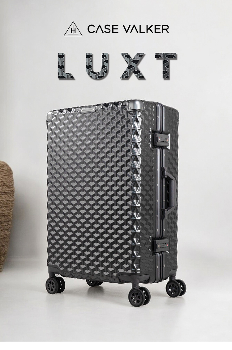 Case Valker LUXT PC Aluminum Frame Hard Case Luggage Bag Suitcase (20 ...