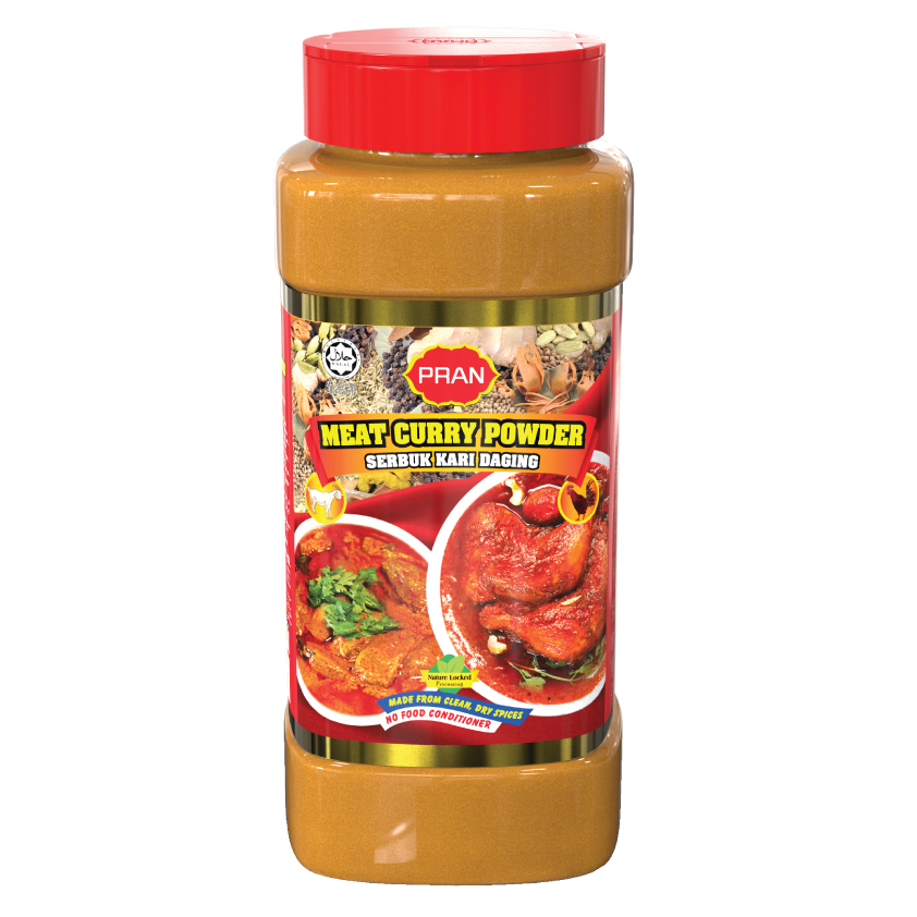 PRAN SPICE POWDER JAR TURMERIC/CUMIN/CORRIANDER/MEAT CURRY/FISH CUIRRY ...