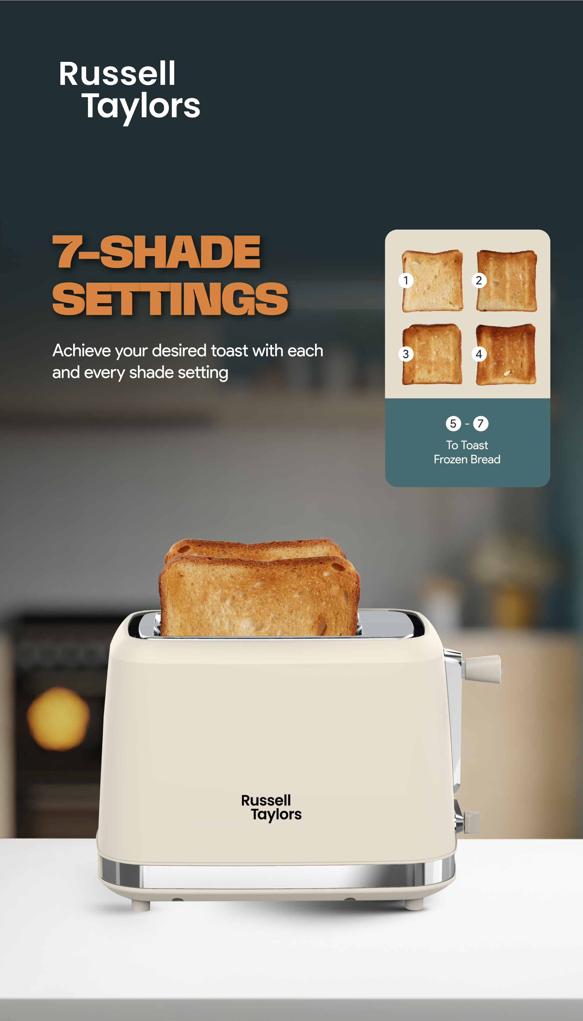 Russell Taylors Retro Toaster RT-10 | Shopee Malaysia