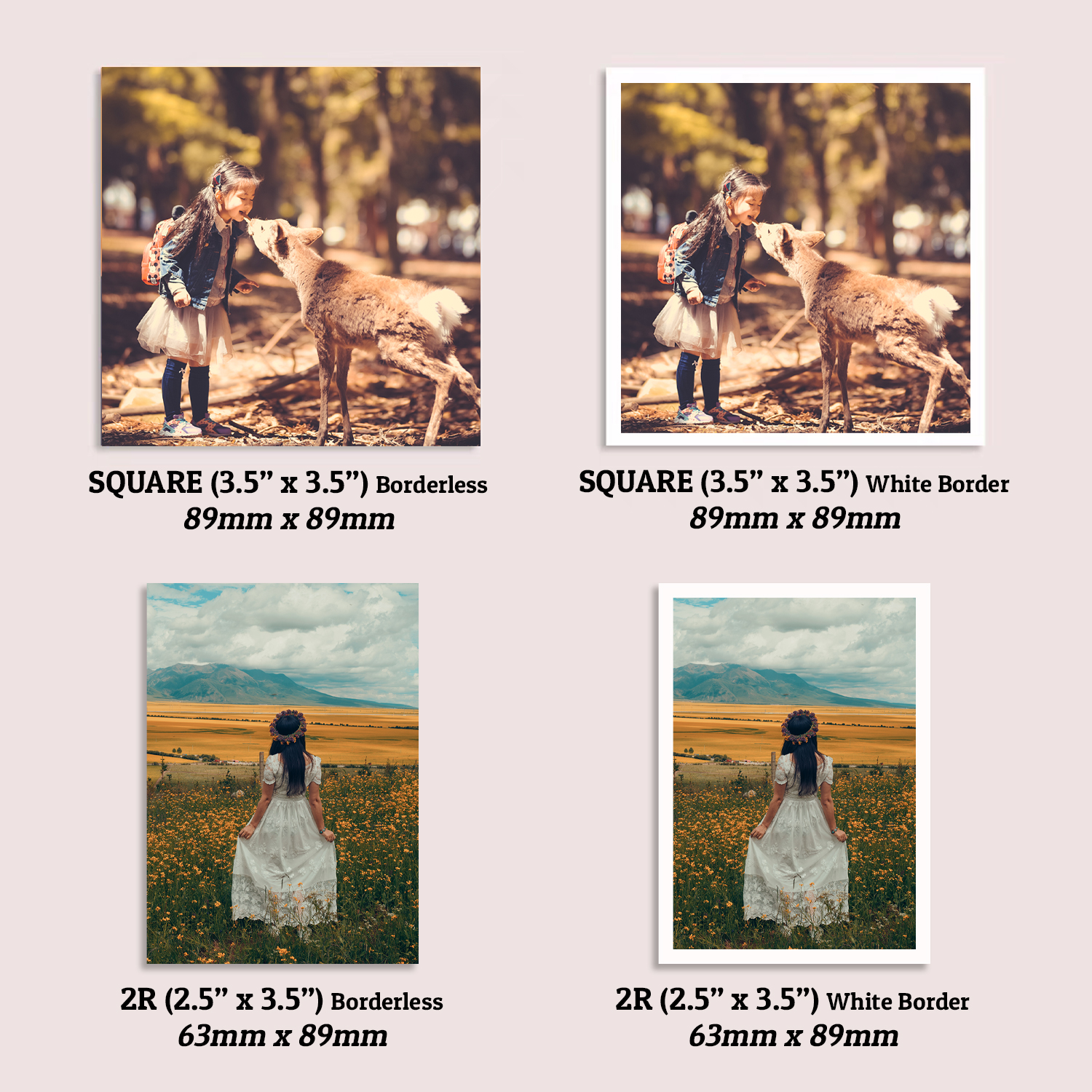2R Photo Print | Insta SQUARE Print | Lomo Card | FUJIFILM Mini Photo ...