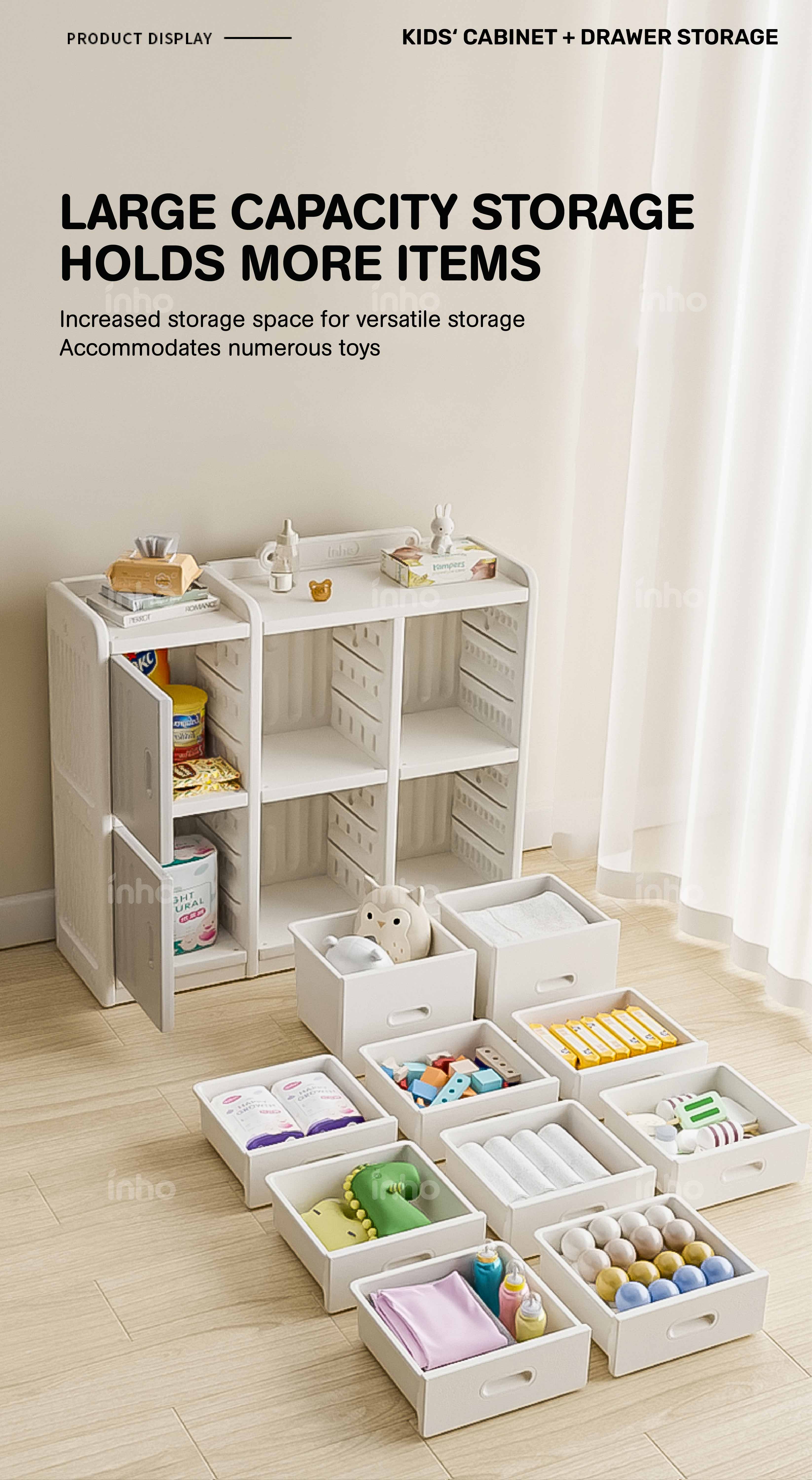 INHO L83-175cm Multifunctional Bedroom Living Room Child Utility ...