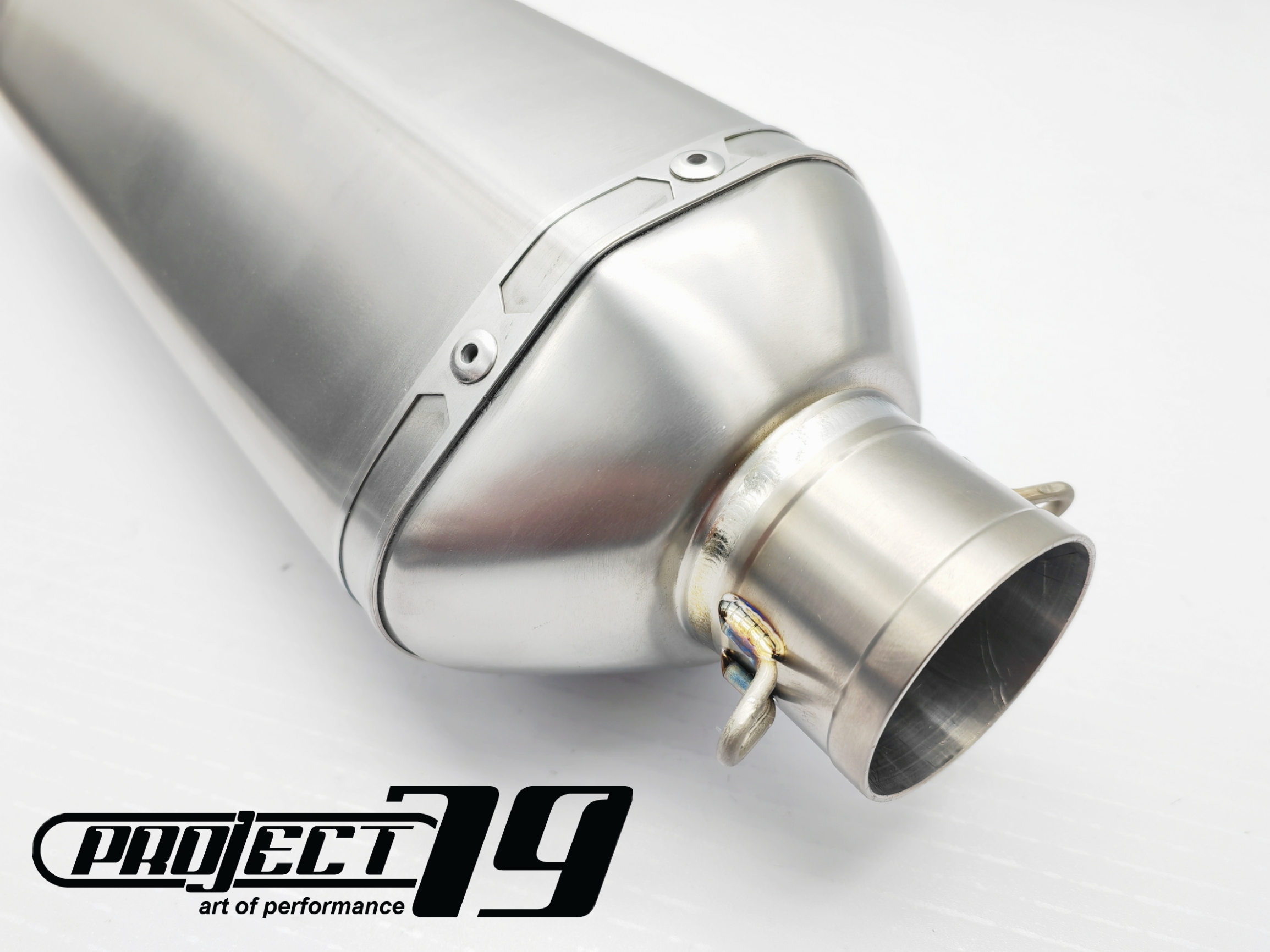 Project79 Universal Muffler 470mm Tabung Ekzos Black Silver Carbon ...