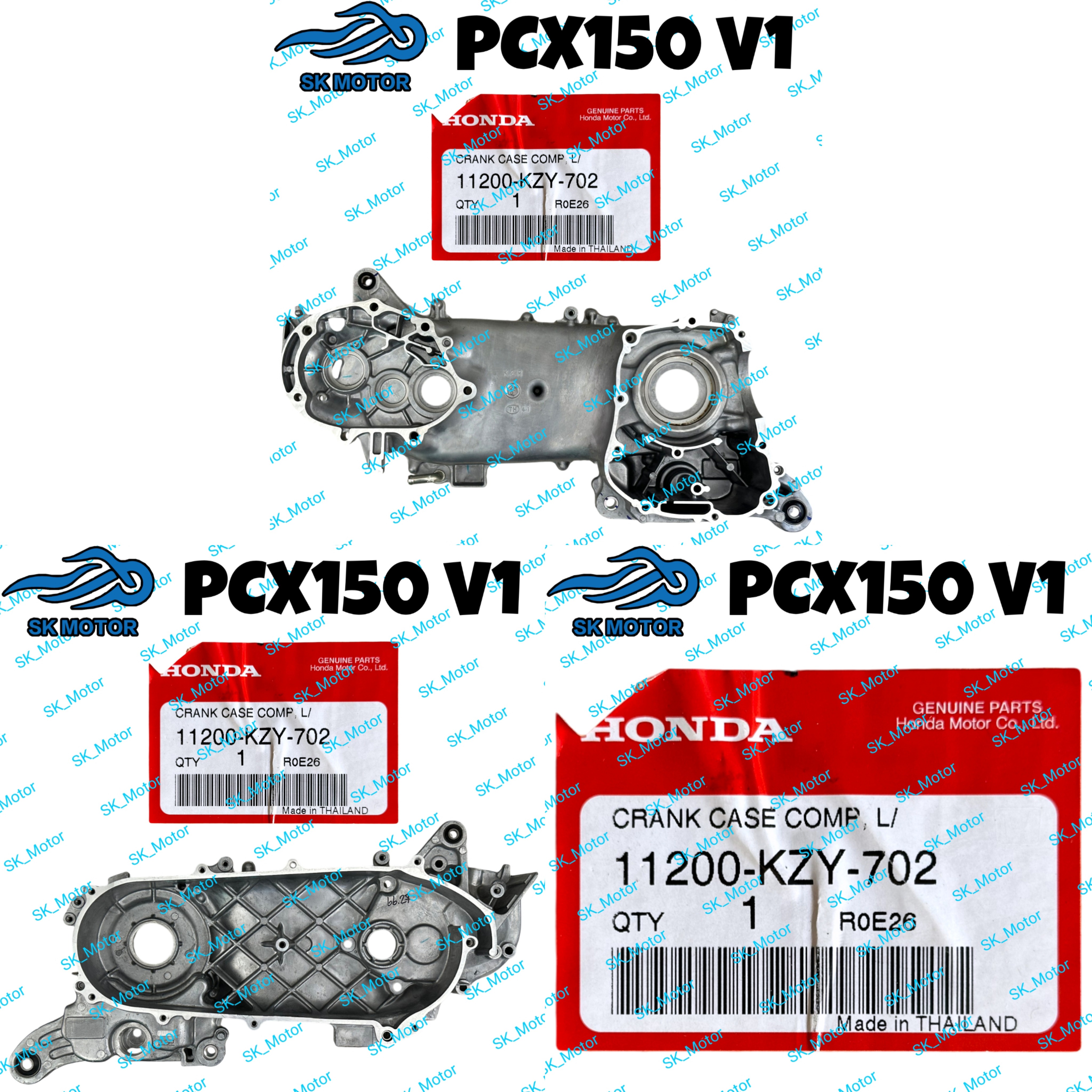 Honda PCX 150 V1 V2 V3 VARIO 125 ADV Original Crankcase Left Right ...