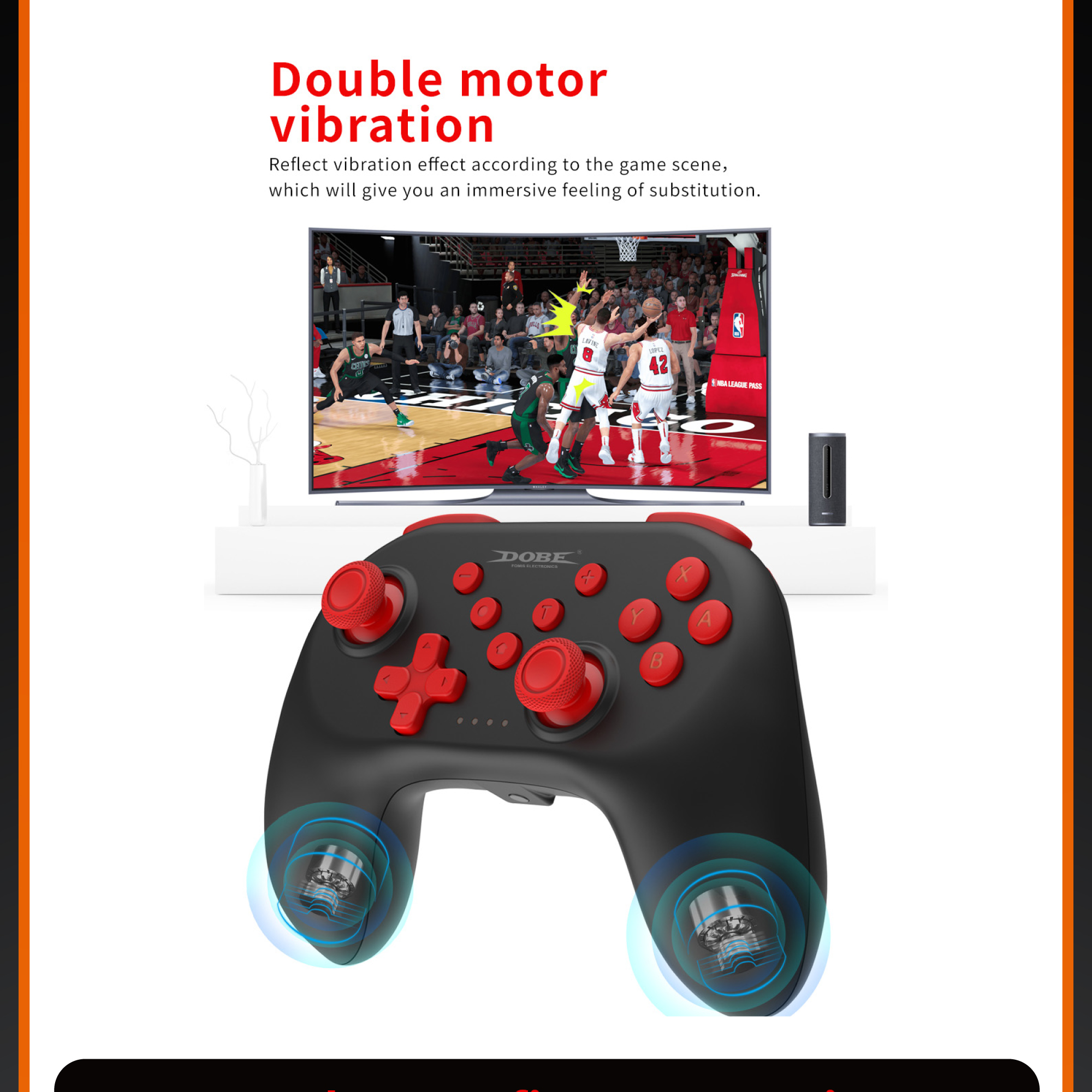 DOBE Nintendo Switch Wireless Controller Switch Pro Controller ...