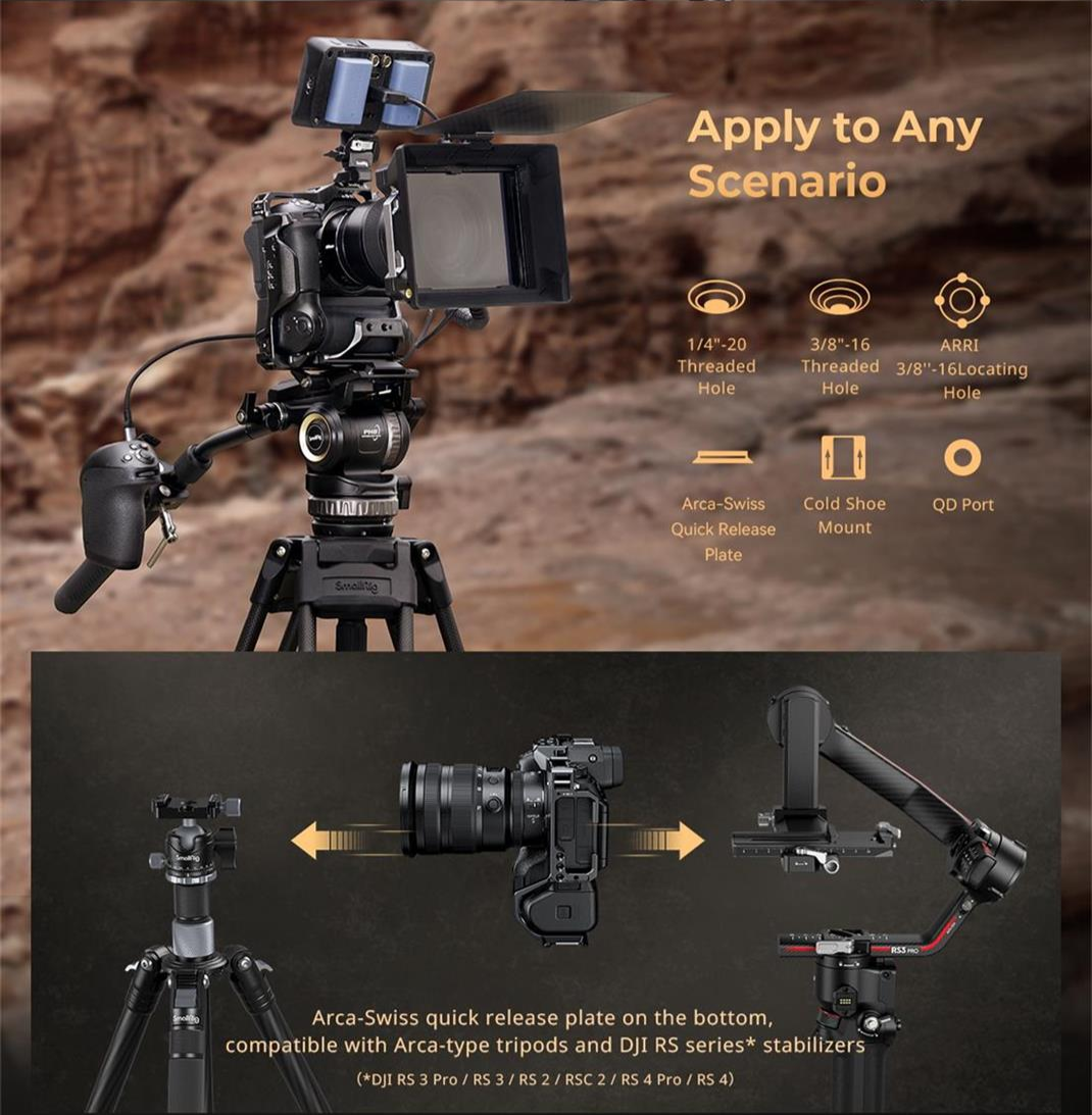 SmallRig Z6 III Camera Cage for Nikon Z6 III Aluminum Alloy Camera Full ...