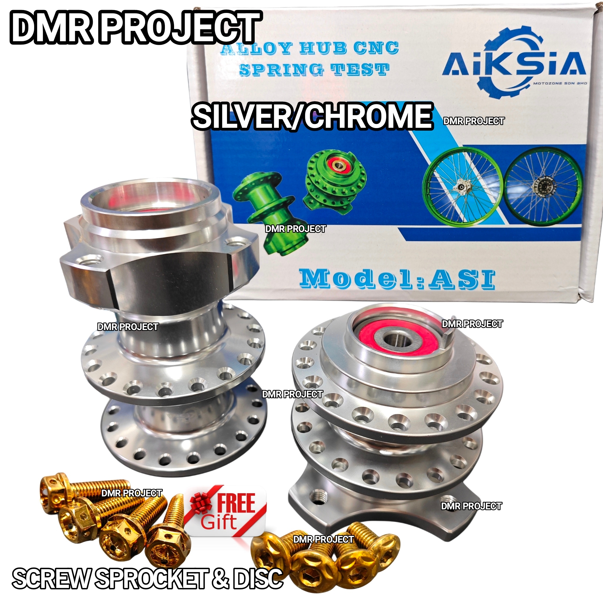 AIK SIA AS1 (1 SET) ALLOY HUB SPRING TEST EX5/W125/LC135/Y125Z/Y15 ...
