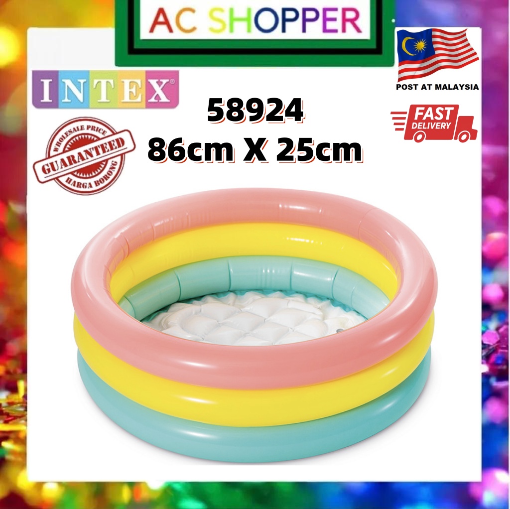 Inflatable children swimming pool kids pool baby intex kolam renang ...
