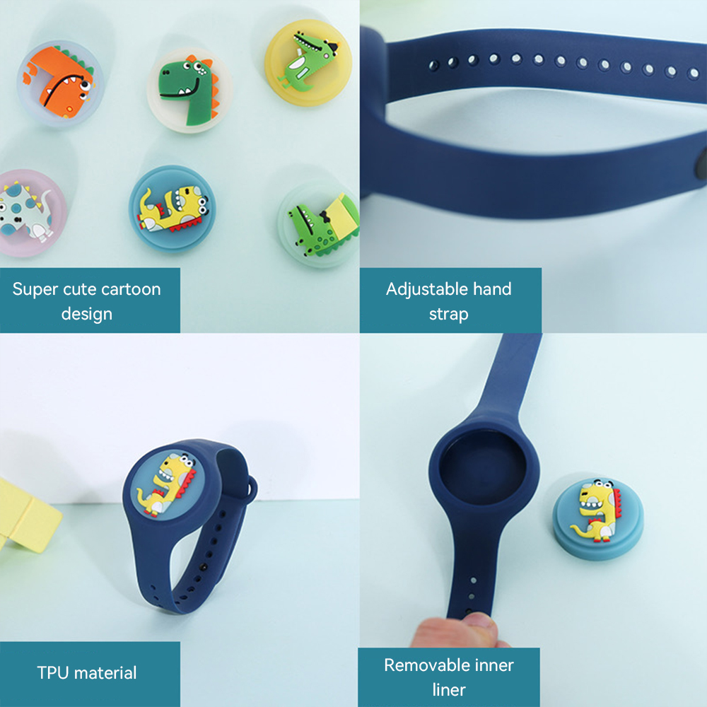 BEVAVAR Kids Children Anti Mosquito Watch Cartoon Light LED Nyamuk ...