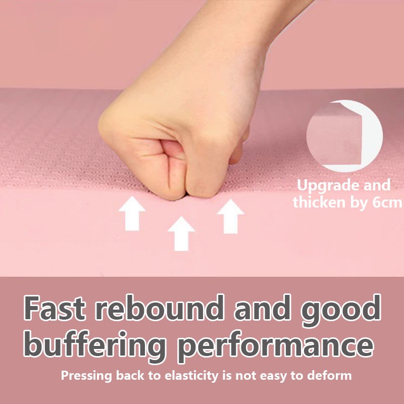 45CM TPE Yoga Mat Anti Slip Yoga Knee Pad Pilates Balance Pad Fitness ...