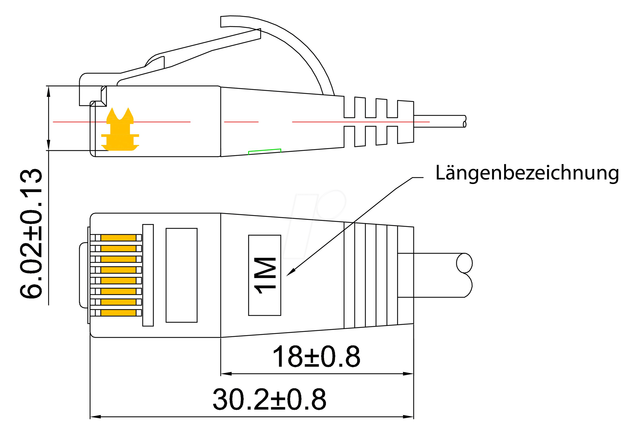 CAT6 Flat Slim Lan Network Cable Gigabit Ethernet For Modem Router Tv ...