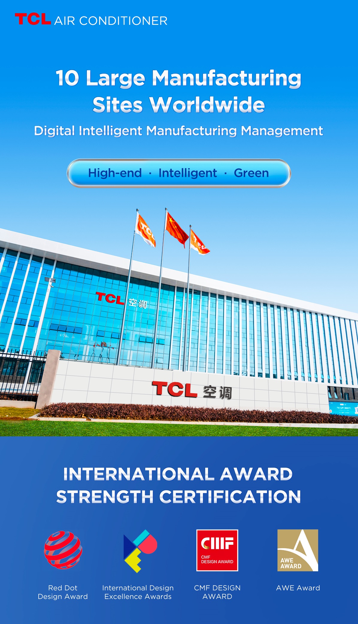 TCL 1.0HP Inverter Air Conditioner 2-Way Fresh Air, Smart Control, 5 ...