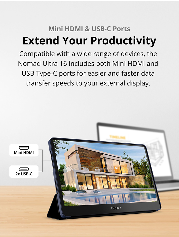 PRISM+ NOMAD ULTRA 16 OLED 15.6 FHD [1920 x 1080] 150% sRGB ...