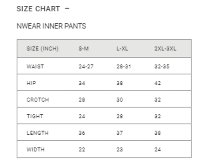naelofar nWear Inner Pants | Shopee Malaysia
