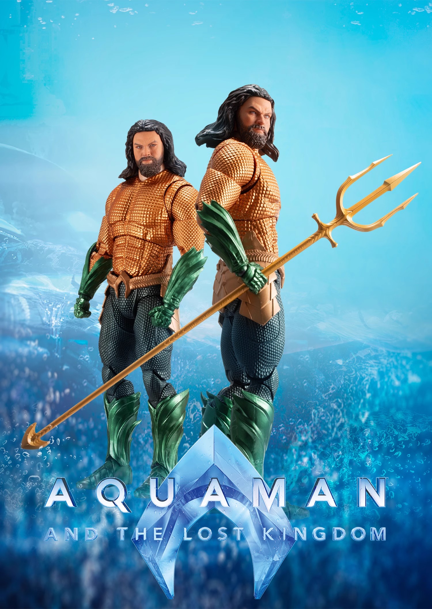 Fond Joy DC Superheroes Action Figures Series - 1/9 Scale Aquaman ...