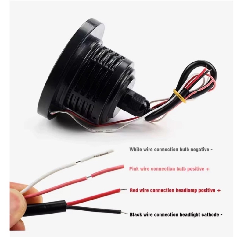 🔥READY STOCK🔥 (2PCS) 3200LM Car COB LED Angel Eyes Fog Light WITH Ring Lens Projector R500 Sport ...