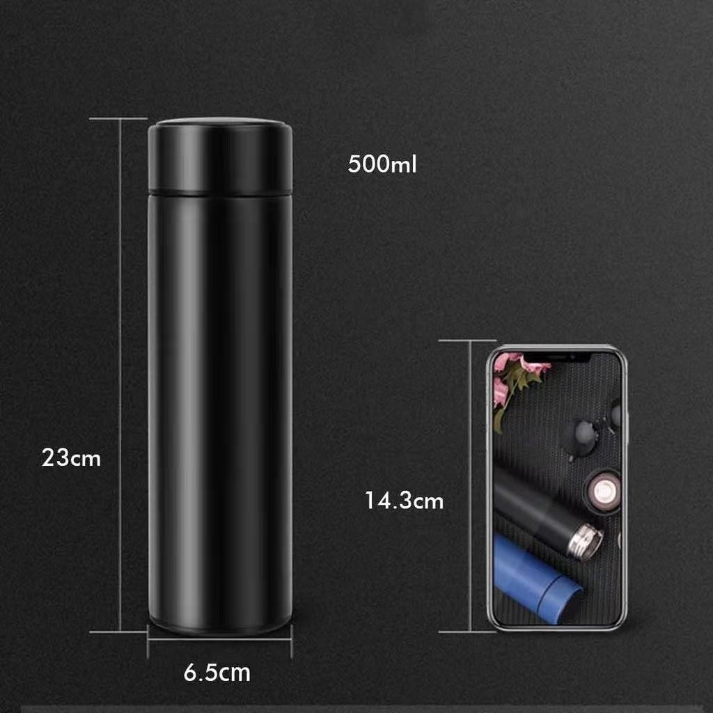 ListonX LED Temperature Display Thermos Bottle Stainless Steel 304 ...