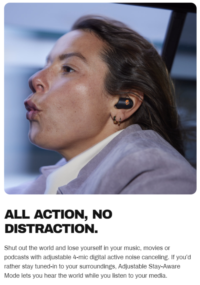 Skullcandy Sesh ANC Active True Wireless Active Earbuds | Shopee Malaysia