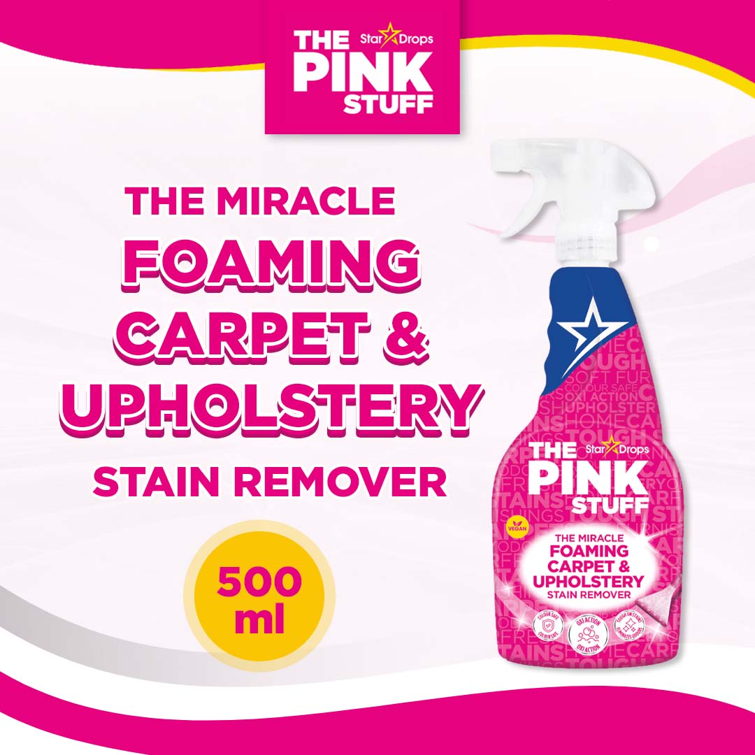 The Pink Stuff The Miracle Foaming Carpet & Upholstery Stain Remover (500ml) | Shopee Malaysia