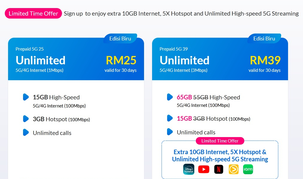 Celcom Edisi Biru 5G/4G Prepaid Sim 15GB (Pilih number / Golden Number ...
