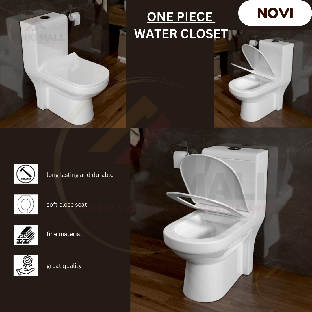 [S-TRAP] One Piece Two Piece Toilet Washdown Water Closet Jamban Duduk ...